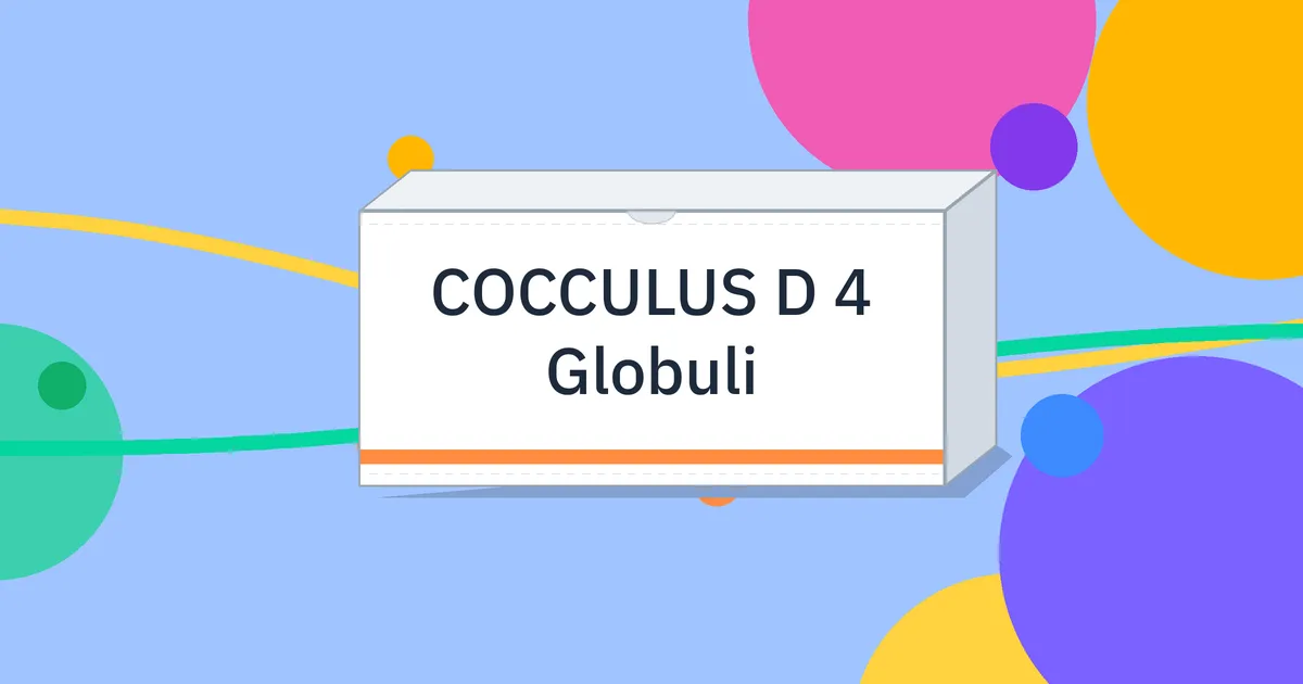 Symbolbild: Packung mit der Aufschrift COCCULUS D 4 Globuli (PZN 01766773) – Verfügbarkeit und Bezug in Apotheken in Frankfurt am Main