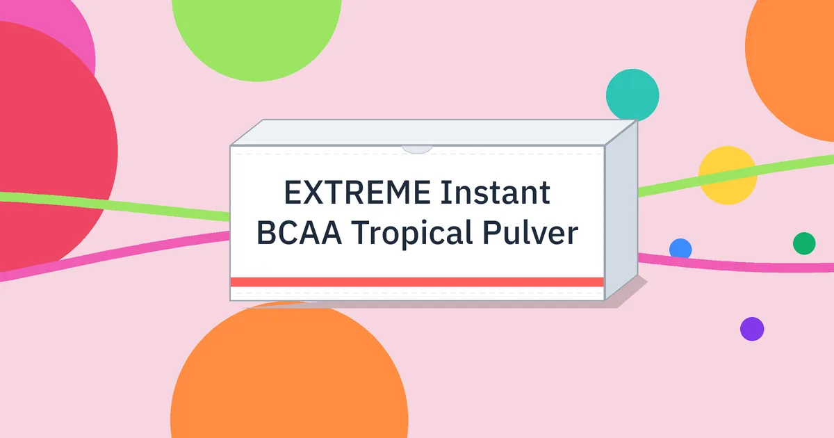 Symbolbild: Packung mit der Aufschrift EXTREME Instant BCAA Tropical Pulver (PZN 13706569) – Verfügbarkeit und Bezug in Apotheken in Frankfurt am Main