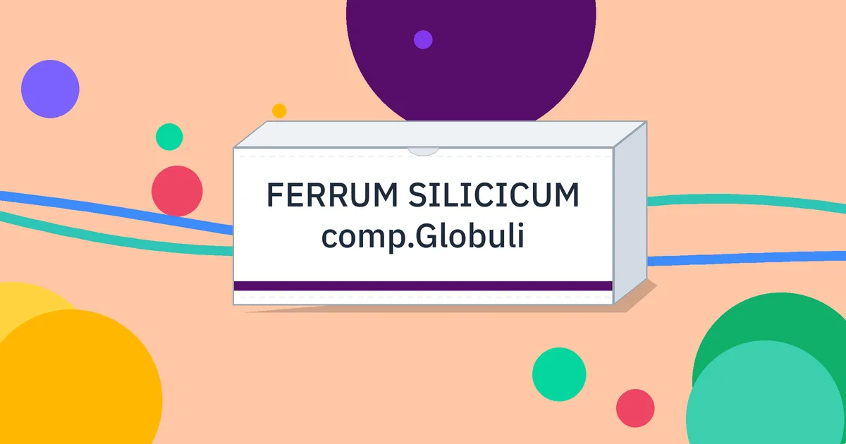 Symbolbild: Packung mit der Aufschrift FERRUM SILICICUM comp.Globuli (PZN 08785851) – Verfügbarkeit und Bezug in Apotheken in Frankfurt am Main