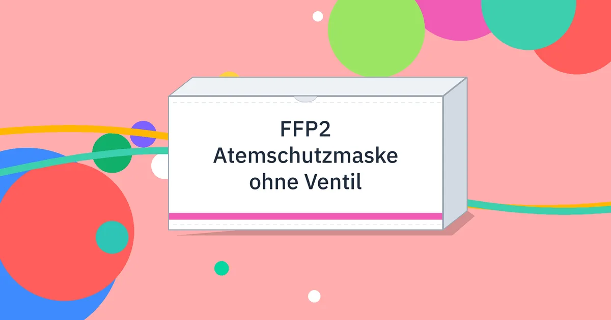 Symbolbild: Packung mit der Aufschrift FFP2 Atemschutzmaske ohne Ventil (PZN 17261101) – Verfügbarkeit und Bezug in Apotheken in Frankfurt am Main