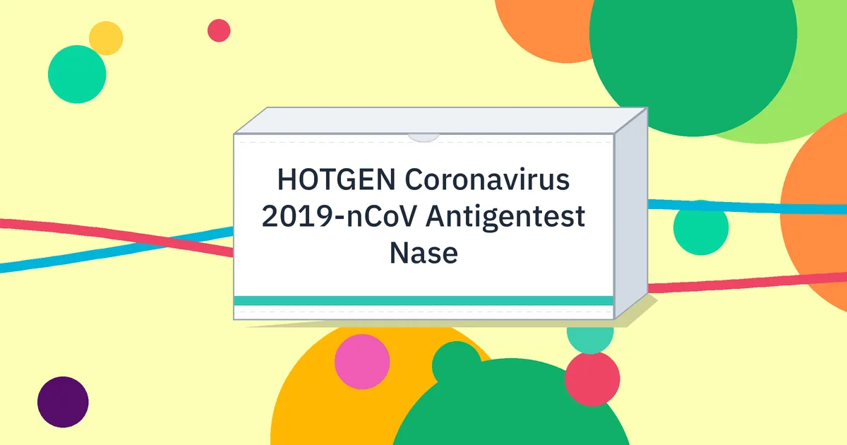 Symbolbild: Packung mit der Aufschrift HOTGEN Coronavirus 2019-nCoV Antigentest Nase (PZN 20127636) – Verfügbarkeit und Bezug in Apotheken in Frankfurt am Main