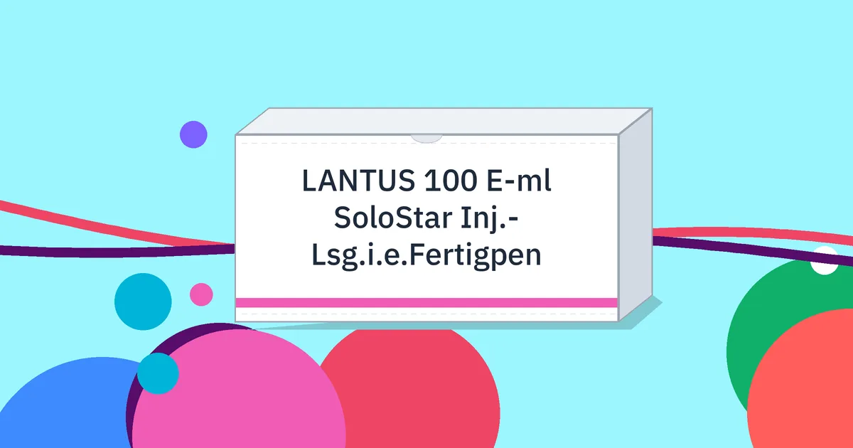 Symbolbild: Packung mit der Aufschrift LANTUS 100 E-ml SoloStar Inj.-Lsg.i.e.Fertigpen (PZN 10628952) – Verfügbarkeit und Bezug in Apotheken in Frankfurt am Main