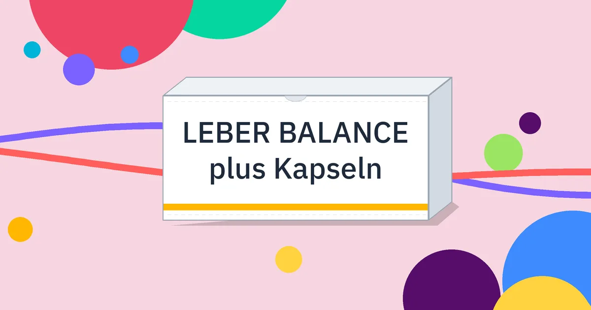 Symbolbild: Packung mit der Aufschrift LEBER BALANCE plus Kapseln (PZN 20223819) – Verfügbarkeit und Bezug in Apotheken in Frankfurt am Main