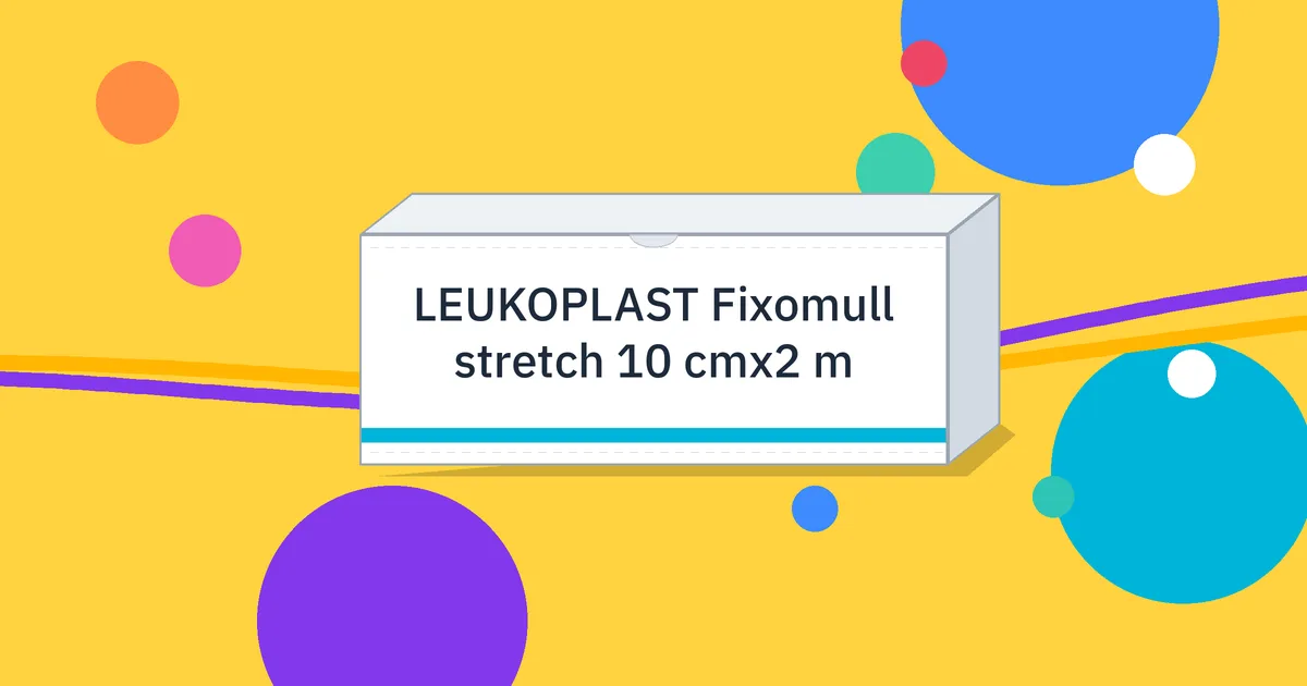 Symbolbild: Packung mit der Aufschrift LEUKOPLAST Fixomull stretch 10 cmx2 m (PZN 18735736) – Verfügbarkeit und Bezug in Apotheken in Frankfurt am Main