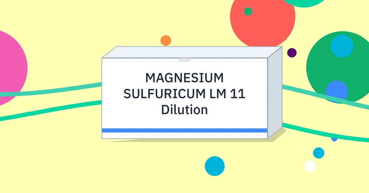 Symbolbild: Packung mit der Aufschrift MAGNESIUM SULFURICUM LM 11 Dilution (PZN 12940079) – Verfügbarkeit und Bezug in Apotheken in Frankfurt am Main
