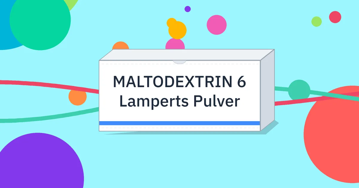 Symbolbild: Packung mit der Aufschrift MALTODEXTRIN 6 Lamperts Pulver (PZN 05385878) – Verfügbarkeit und Bezug in Apotheken in Frankfurt am Main