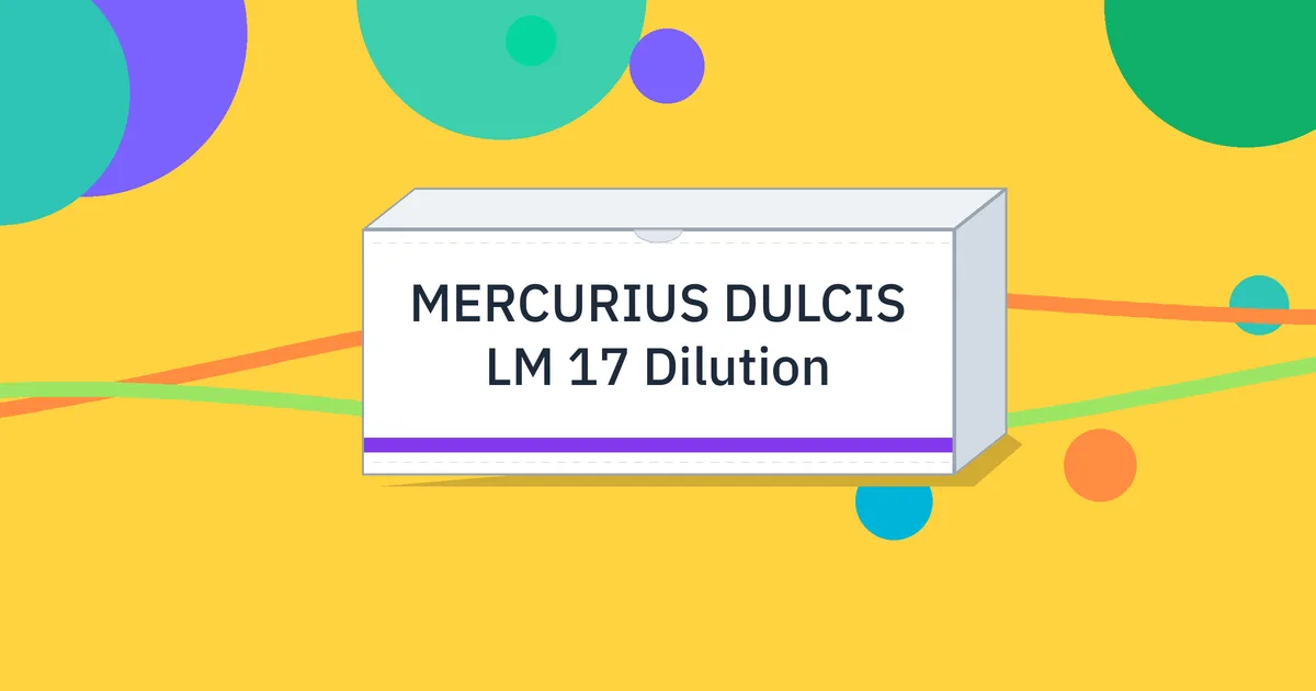 Symbolbild: Packung mit der Aufschrift MERCURIUS DULCIS LM 17 Dilution (PZN 12951410) – Verfügbarkeit und Bezug in Apotheken in Frankfurt am Main