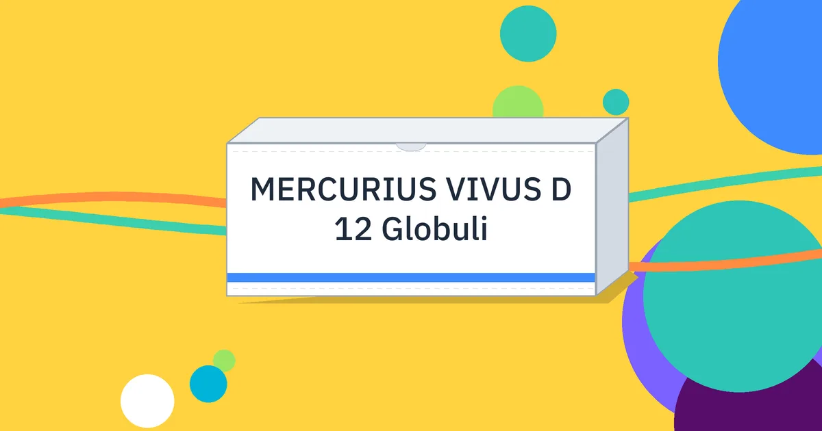Symbolbild: Packung mit der Aufschrift MERCURIUS VIVUS D 12 Globuli (PZN 04227628) – Verfügbarkeit und Bezug in Apotheken in Frankfurt am Main