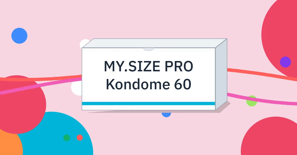 Symbolbild: Packung mit der Aufschrift MY.SIZE PRO Kondome 60 (PZN 17575489) – Verfügbarkeit und Bezug in Apotheken in Frankfurt am Main