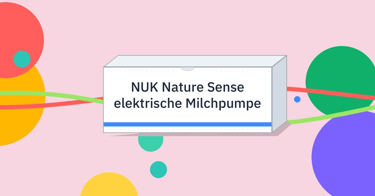 Symbolbild: Packung mit der Aufschrift NUK Nature Sense elektrische Milchpumpe (PZN 14050852) – Verfügbarkeit und Bezug in Apotheken in Frankfurt am Main