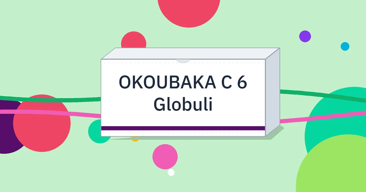 Symbolbild: Packung mit der Aufschrift OKOUBAKA C 6 Globuli (PZN 19417748) – Verfügbarkeit und Bezug in Apotheken in Frankfurt am Main