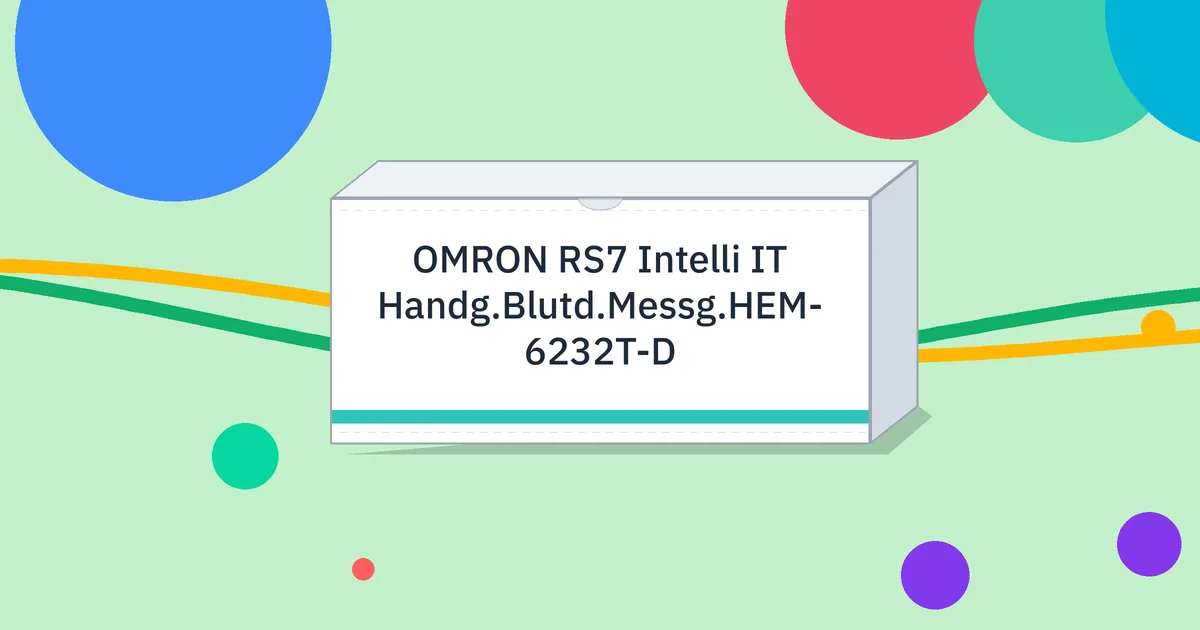 Symbolbild: Packung mit der Aufschrift OMRON RS7 Intelli IT Handg.Blutd.Messg.HEM-6232T-D (PZN 13967100) – Verfügbarkeit und Bezug in Apotheken in Frankfurt am Main