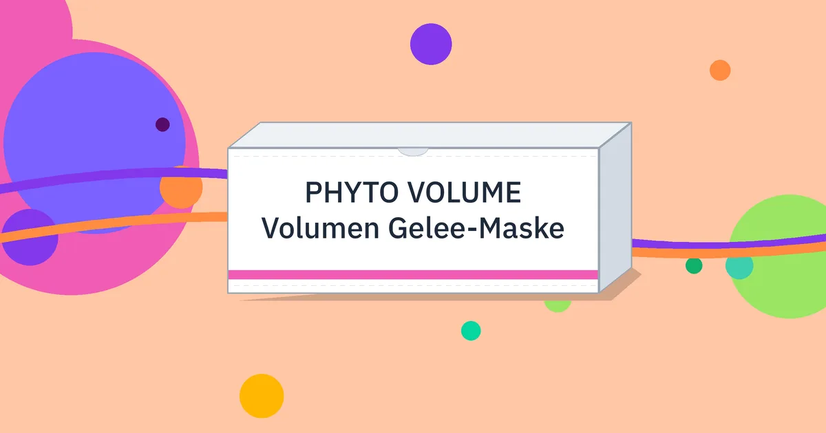 Symbolbild: Packung mit der Aufschrift PHYTO VOLUME Volumen Gelee-Maske (PZN 16061802) – Verfügbarkeit und Bezug in Apotheken in Frankfurt am Main