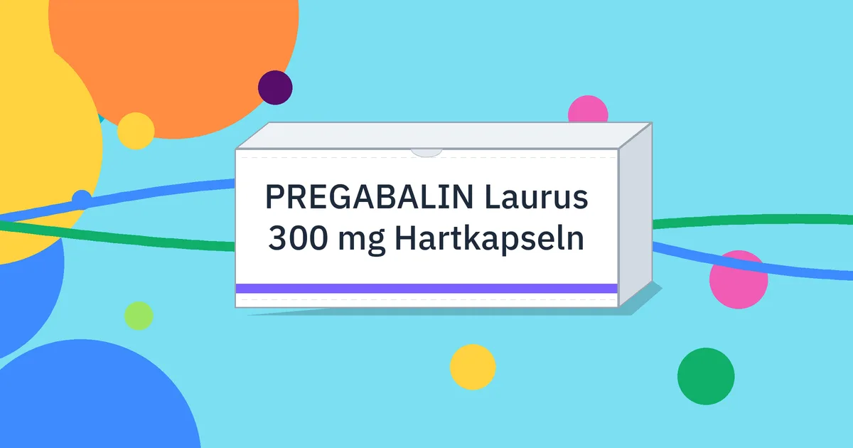 Symbolbild: Packung mit der Aufschrift PREGABALIN Laurus 300 mg Hartkapseln (PZN 16241177) – Verfügbarkeit und Bezug in Apotheken in Frankfurt am Main