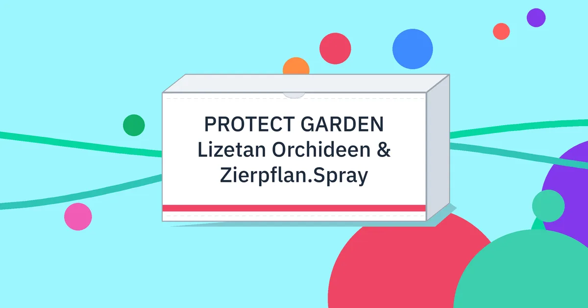 Symbolbild: Packung mit der Aufschrift PROTECT GARDEN Lizetan Orchideen & Zierpflan.Spray (PZN 14361724) – Verfügbarkeit und Bezug in Apotheken in Frankfurt am Main
