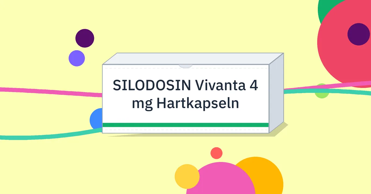 Symbolbild: Packung mit der Aufschrift SILODOSIN Vivanta 4 mg Hartkapseln (PZN 18106621) – Verfügbarkeit und Bezug in Apotheken in Frankfurt am Main