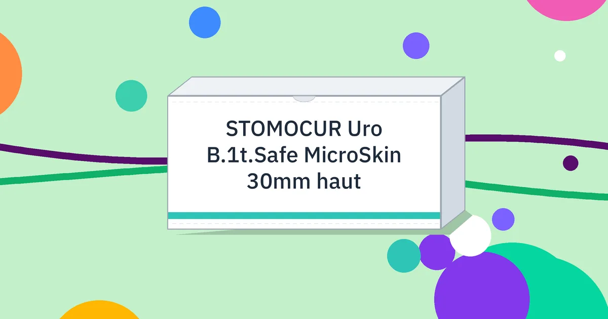 Symbolbild: Packung mit der Aufschrift STOMOCUR Uro B.1t.Safe MicroSkin 30mm haut (PZN 17160417) – Verfügbarkeit und Bezug in Apotheken in Frankfurt am Main