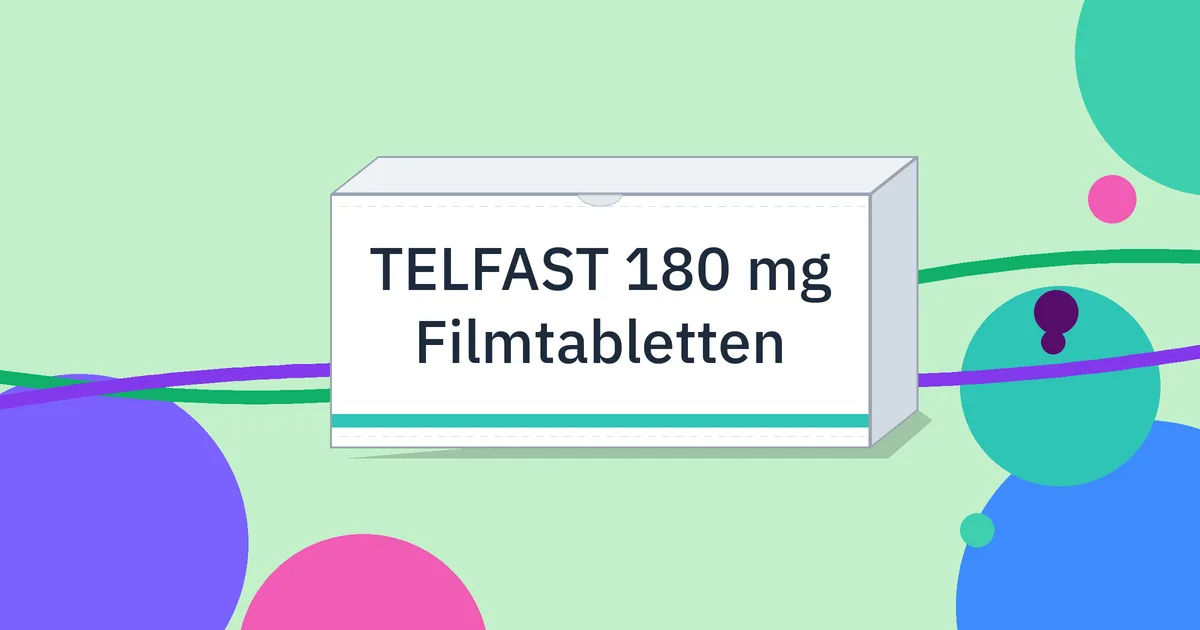 Symbolbild: Packung mit der Aufschrift TELFAST 180 mg Filmtabletten (PZN 01260559) – Verfügbarkeit und Bezug in Apotheken in Frankfurt am Main