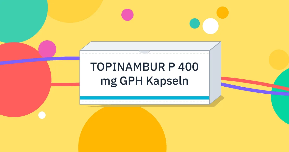 Symbolbild: Packung mit der Aufschrift TOPINAMBUR P 400 mg GPH Kapseln (PZN 01642717) – Verfügbarkeit und Bezug in Apotheken in Frankfurt am Main