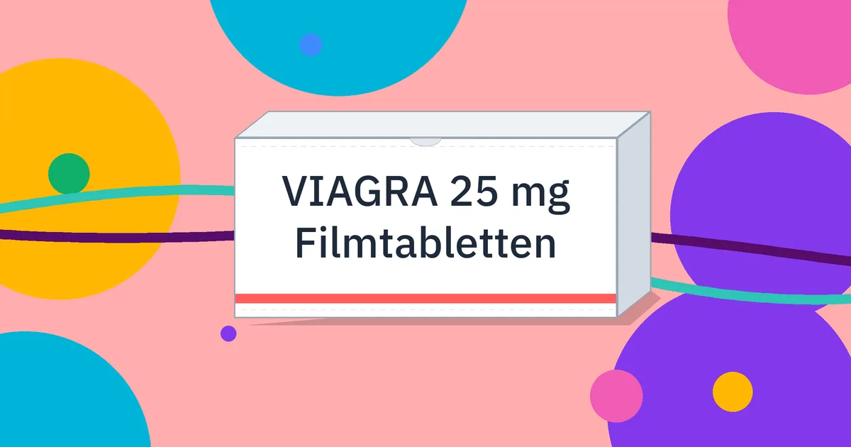 Symbolbild: Packung mit der Aufschrift VIAGRA 25 mg Filmtabletten (PZN 01897386) – Verfügbarkeit und Bezug in Apotheken in Frankfurt am Main