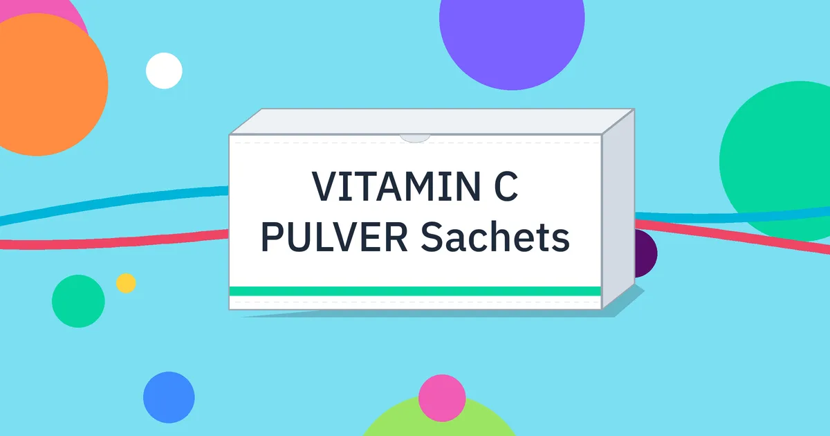Symbolbild: Packung mit der Aufschrift VITAMIN C PULVER Sachets (PZN 12539425) – Verfügbarkeit und Bezug in Apotheken in Frankfurt am Main