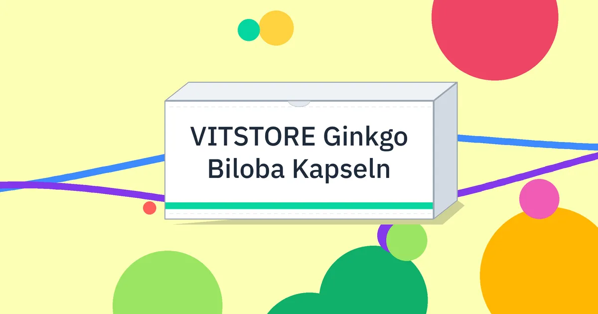 Symbolbild: Packung mit der Aufschrift VITSTORE Ginkgo Biloba Kapseln (PZN 18021793) – Verfügbarkeit und Bezug in Apotheken in Frankfurt am Main