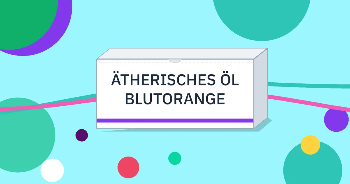 Symbolbild: Packung mit der Aufschrift ÄTHERISCHES ÖL BLUTORANGE (PZN 01236302) – Verfügbarkeit und Bezug in Apotheken in Frankfurt am Main