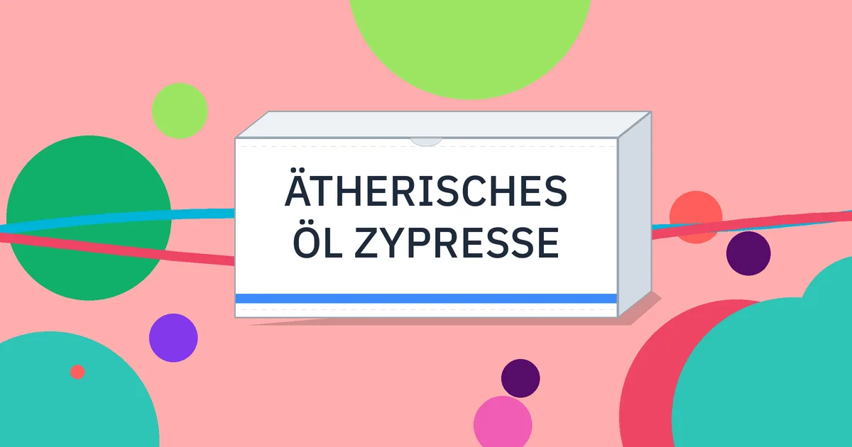 Symbolbild: Packung mit der Aufschrift ÄTHERISCHES ÖL ZYPRESSE (PZN 01238293) – Verfügbarkeit und Bezug in Apotheken in Frankfurt am Main