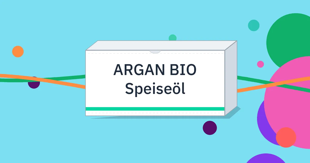 Symbolbild: Packung mit der Aufschrift ARGAN BIO Speiseöl (PZN 10131878) – Verfügbarkeit und Bezug in Apotheken in Frankfurt am Main
