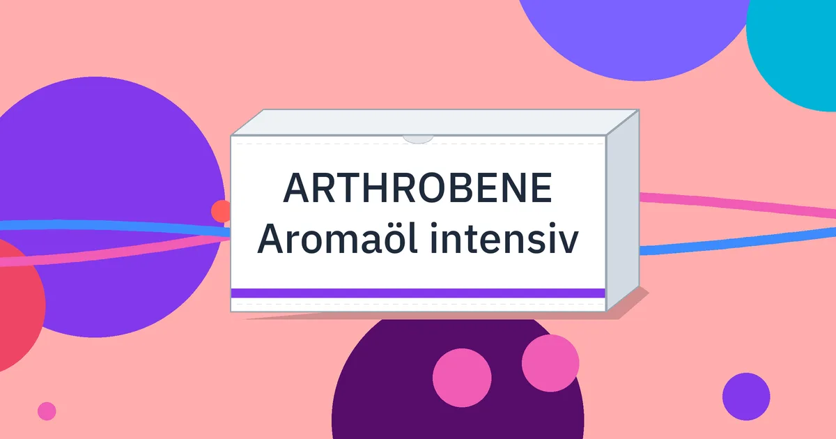 Symbolbild: Packung mit der Aufschrift ARTHROBENE Aromaöl intensiv (PZN 16813277) – Verfügbarkeit und Bezug in Apotheken in Frankfurt am Main