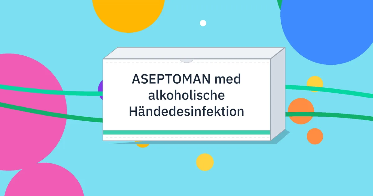 Symbolbild: Packung mit der Aufschrift ASEPTOMAN med alkoholische Händedesinfektion (PZN 13420809) – Verfügbarkeit und Bezug in Apotheken in Frankfurt am Main