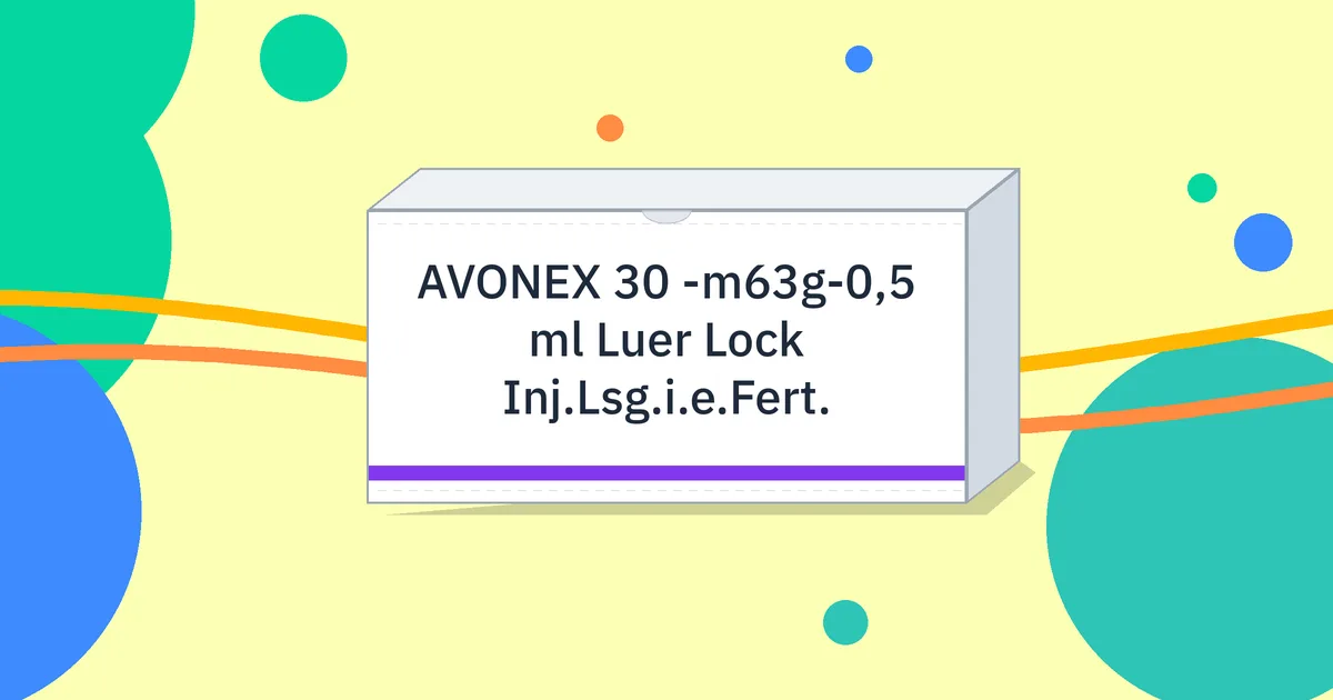 Symbolbild: Packung mit der Aufschrift AVONEX 30 -m63g-0,5 ml Luer Lock Inj.Lsg.i.e.Fert. (PZN 06477996) – Verfügbarkeit und Bezug in Apotheken in Frankfurt am Main