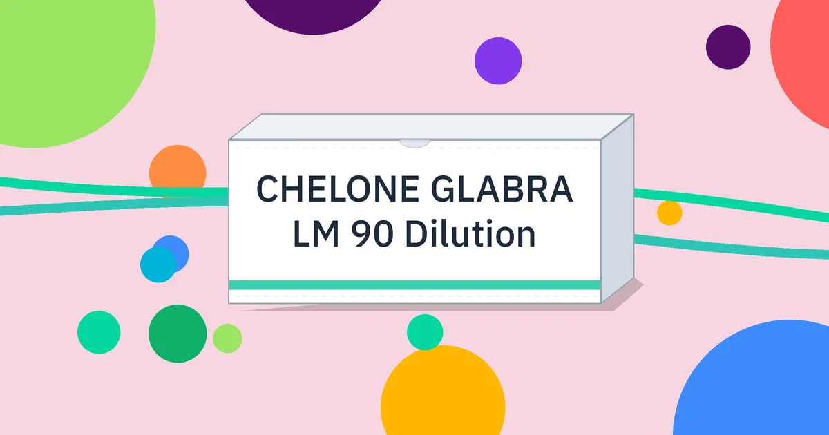 Symbolbild: Packung mit der Aufschrift CHELONE GLABRA LM 90 Dilution (PZN 13440172) – Verfügbarkeit und Bezug in Apotheken in Frankfurt am Main