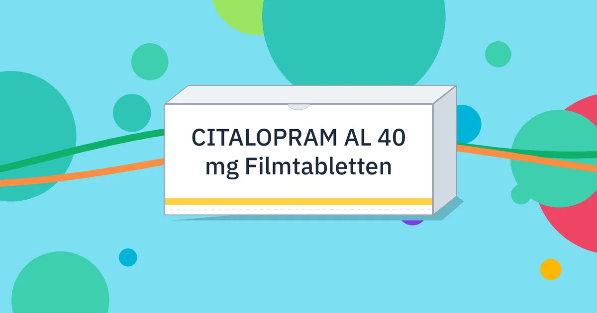 Symbolbild: Packung mit der Aufschrift CITALOPRAM AL 40 mg Filmtabletten (PZN 00421859) – Verfügbarkeit und Bezug in Apotheken in Frankfurt am Main