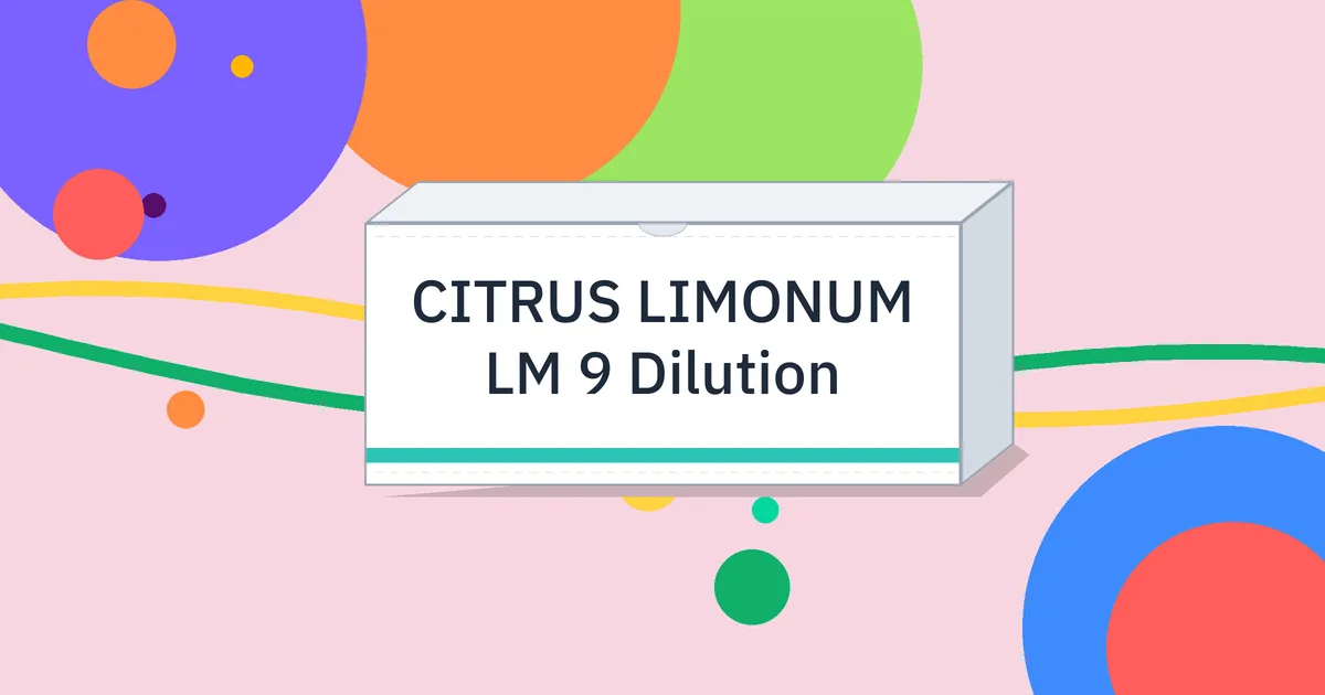 Symbolbild: Packung mit der Aufschrift CITRUS LIMONUM LM 9 Dilution (PZN 13446878) – Verfügbarkeit und Bezug in Apotheken in Frankfurt am Main