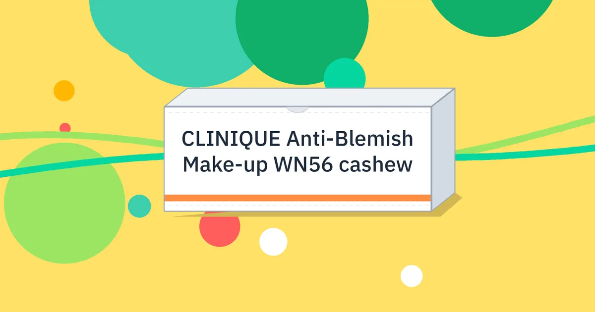 Symbolbild: Packung mit der Aufschrift CLINIQUE Anti-Blemish Make-up WN56 cashew (PZN 19458581) – Verfügbarkeit und Bezug in Apotheken in Frankfurt am Main
