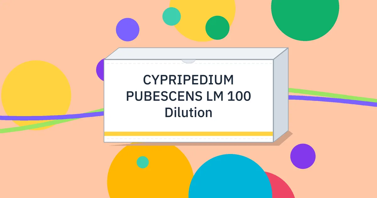 Symbolbild: Packung mit der Aufschrift CYPRIPEDIUM PUBESCENS LM 100 Dilution (PZN 13460335) – Verfügbarkeit und Bezug in Apotheken in Frankfurt am Main