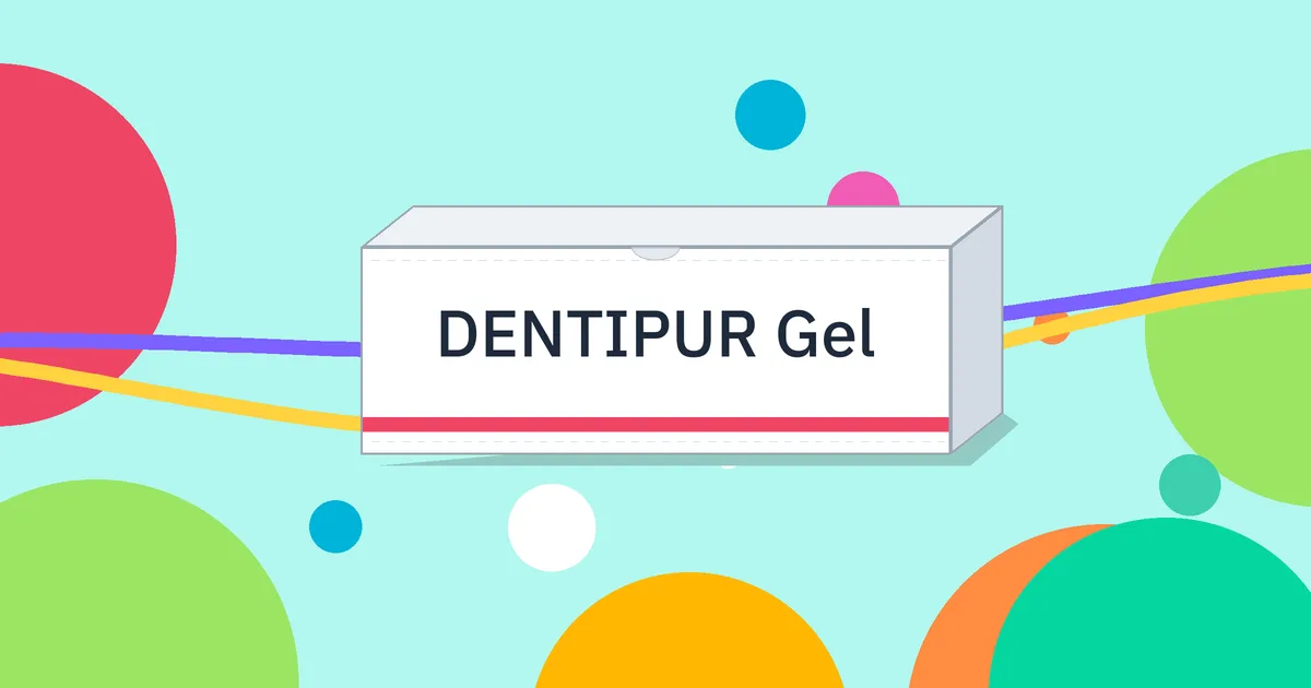 Symbolbild: Packung mit der Aufschrift DENTIPUR Gel (PZN 01849246) – Verfügbarkeit und Bezug in Apotheken in Frankfurt am Main