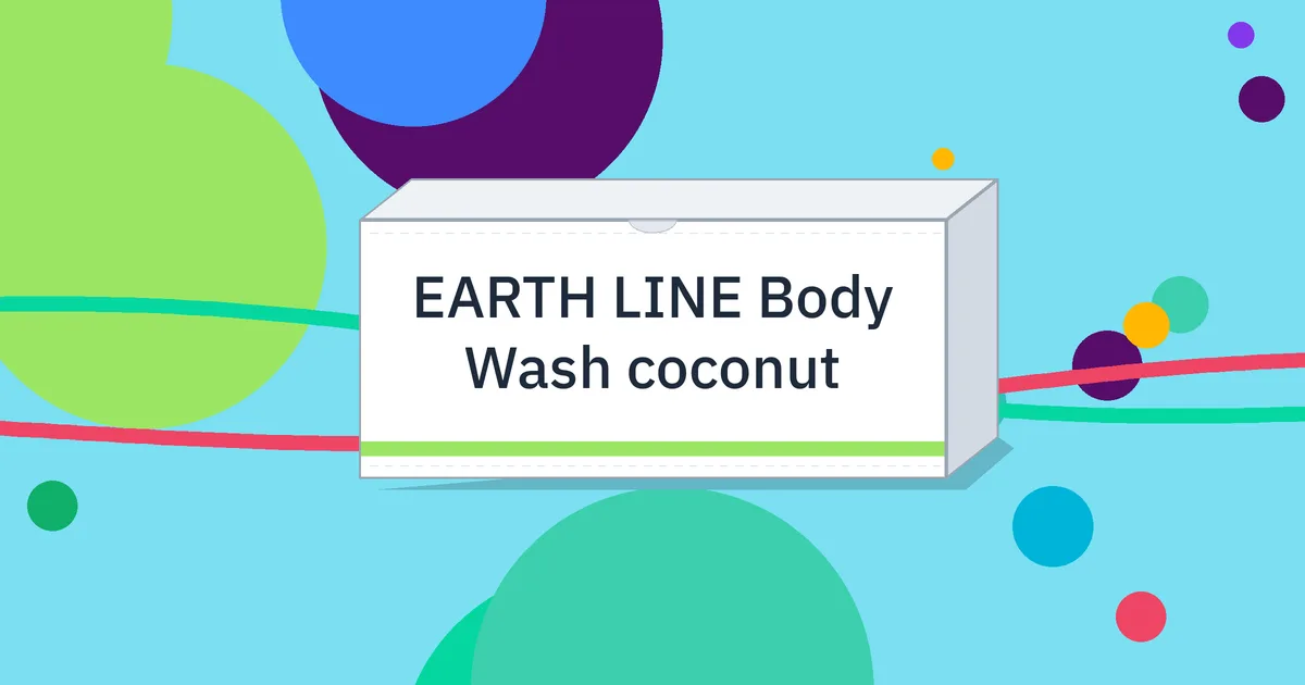 Symbolbild: Packung mit der Aufschrift EARTH LINE Body Wash coconut (PZN 18429318) – Verfügbarkeit und Bezug in Apotheken in Frankfurt am Main