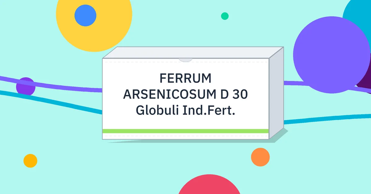 Symbolbild: Packung mit der Aufschrift FERRUM ARSENICOSUM D 30 Globuli Ind.Fert. (PZN 17718517) – Verfügbarkeit und Bezug in Apotheken in Frankfurt am Main