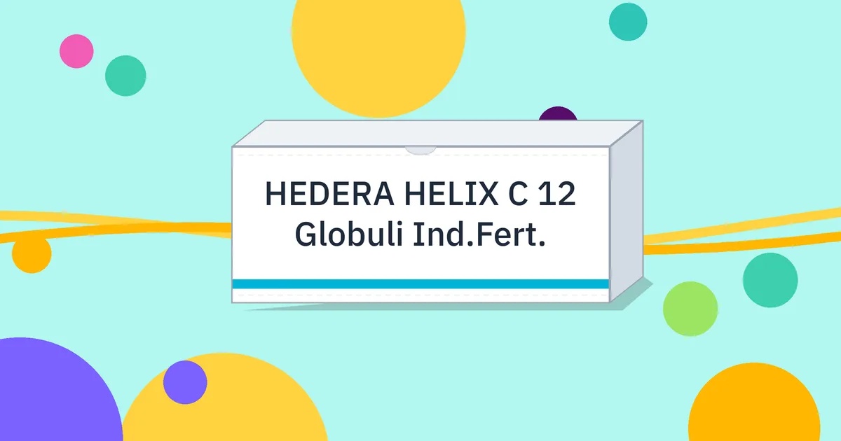 Symbolbild: Packung mit der Aufschrift HEDERA HELIX C 12 Globuli Ind.Fert. (PZN 17679036) – Verfügbarkeit und Bezug in Apotheken in Frankfurt am Main