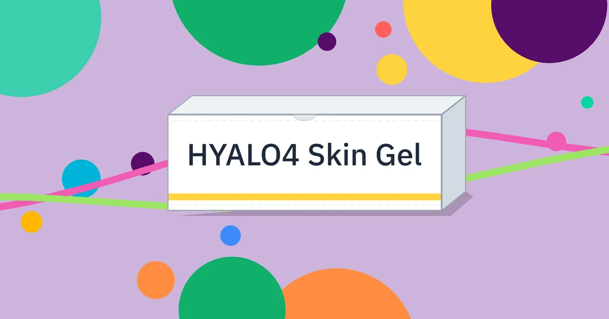 Symbolbild: Packung mit der Aufschrift HYALO4 Skin Gel (PZN 10518873) – Verfügbarkeit und Bezug in Apotheken in Frankfurt am Main