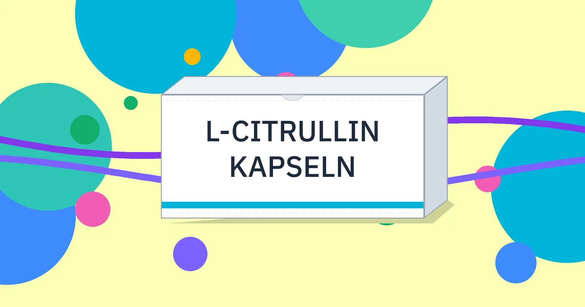 Symbolbild: Packung mit der Aufschrift L-CITRULLIN KAPSELN (PZN 18256527) – Verfügbarkeit und Bezug in Apotheken in Frankfurt am Main