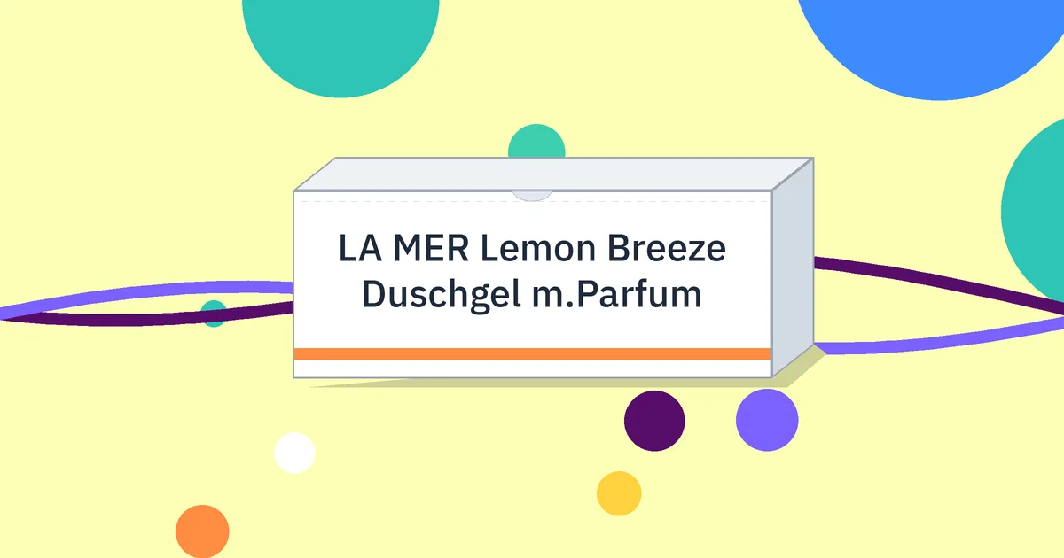 Symbolbild: Packung mit der Aufschrift LA MER Lemon Breeze Duschgel m.Parfum (PZN 18059985) – Verfügbarkeit und Bezug in Apotheken in Frankfurt am Main