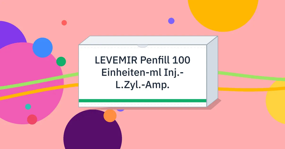 Symbolbild: Packung mit der Aufschrift LEVEMIR Penfill 100 Einheiten-ml Inj.-L.Zyl.-Amp. (PZN 16708184) – Verfügbarkeit und Bezug in Apotheken in Frankfurt am Main