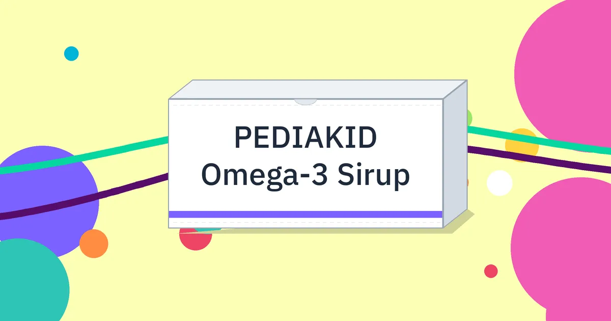 Symbolbild: Packung mit der Aufschrift PEDIAKID Omega-3 Sirup (PZN 15387909) – Verfügbarkeit und Bezug in Apotheken in Frankfurt am Main