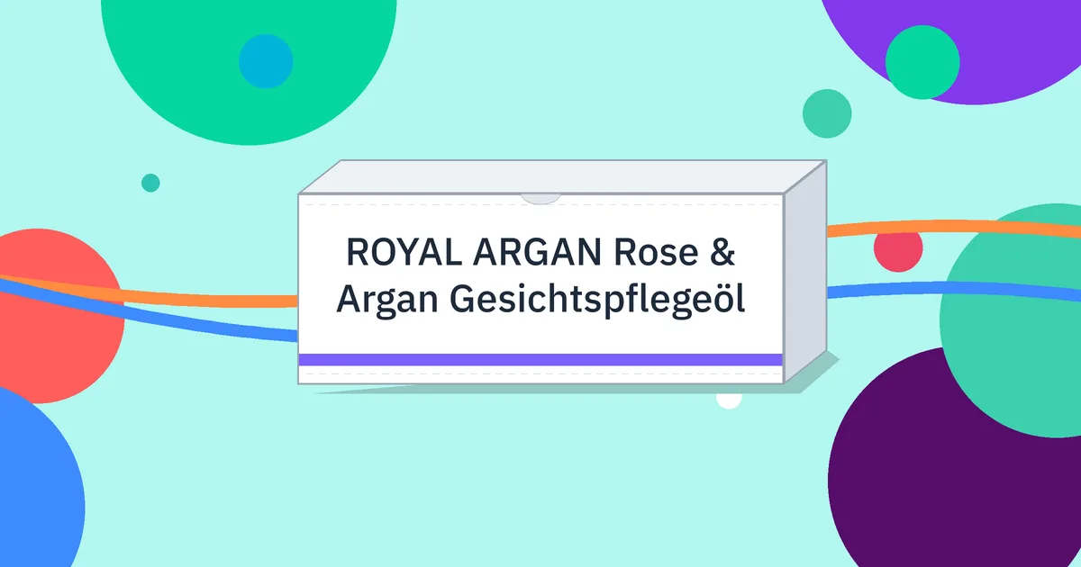 Symbolbild: Packung mit der Aufschrift ROYAL ARGAN Rose & Argan Gesichtspflegeöl (PZN 13893821) – Verfügbarkeit und Bezug in Apotheken in Frankfurt am Main