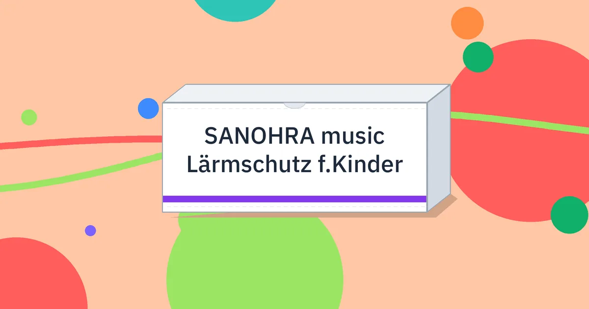 Symbolbild: Packung mit der Aufschrift SANOHRA music Lärmschutz f.Kinder (PZN 13893465) – Verfügbarkeit und Bezug in Apotheken in Frankfurt am Main