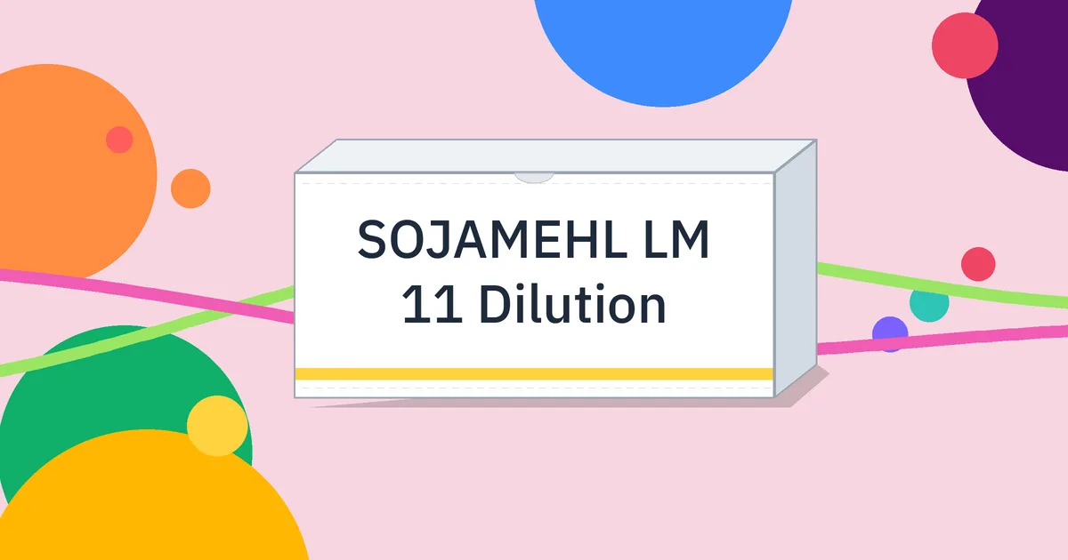 Symbolbild: Packung mit der Aufschrift SOJAMEHL LM 11 Dilution (PZN 13680835) – Verfügbarkeit und Bezug in Apotheken in Frankfurt am Main