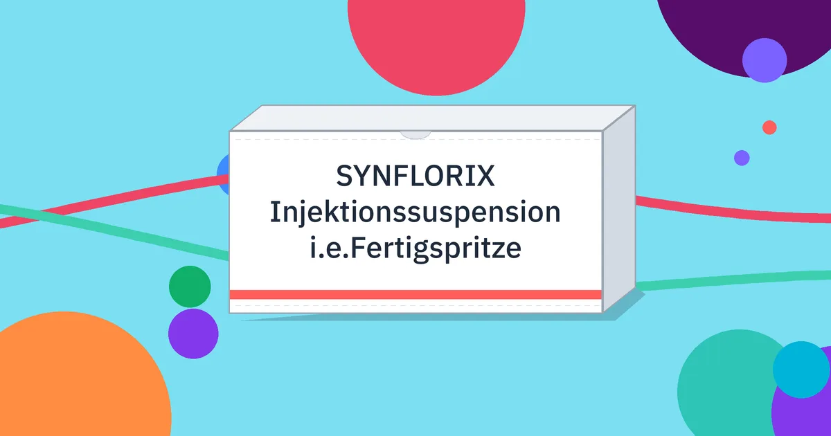 Symbolbild: Packung mit der Aufschrift SYNFLORIX Injektionssuspension i.e.Fertigspritze (PZN 17620600) – Verfügbarkeit und Bezug in Apotheken in Frankfurt am Main